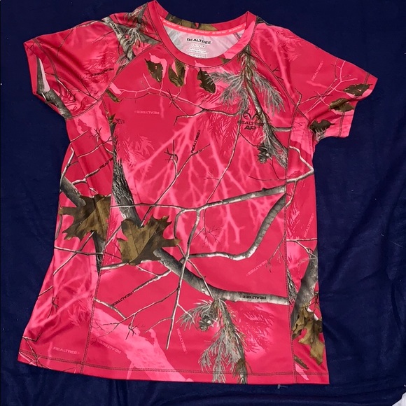 Realtree | Tops | Realtree Pink Camo Top | Poshmark